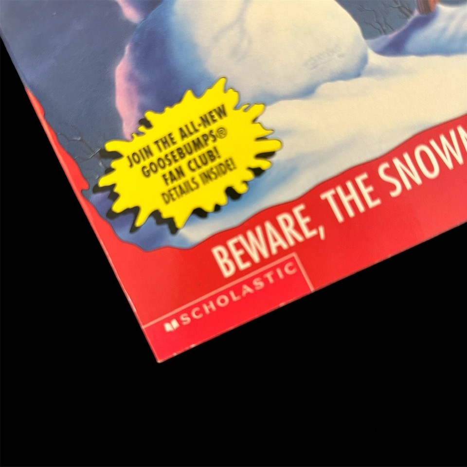 TRUE First Printing Goosebumps BEWARE, THE SNOWMAN #51 RL Stine First ...