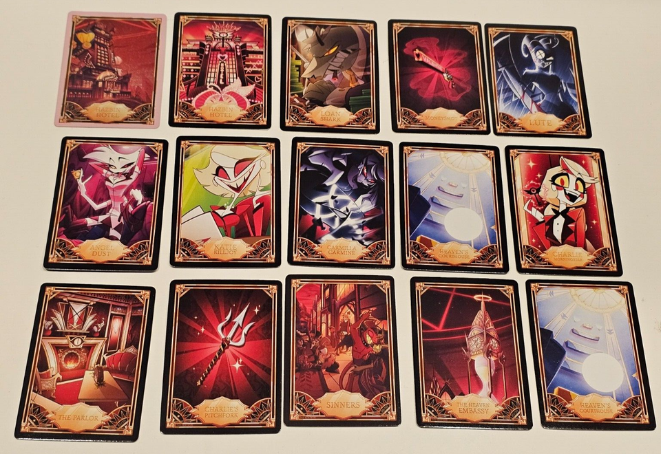 Hazbin Hotel Trading Card Repack - 15 Cards per Pack - FOIL in every ...
