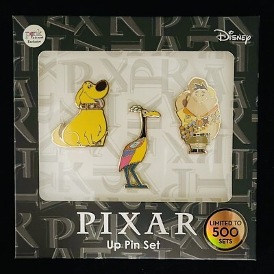 LE Russell Dug Dog Kevin Bird Pixar UP Box Set Pink a la Mode Disney Up ...