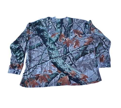 Outfitters Ridge Fusion 3D Camo Long Sleeve Hunting Camping T-Shirt ...