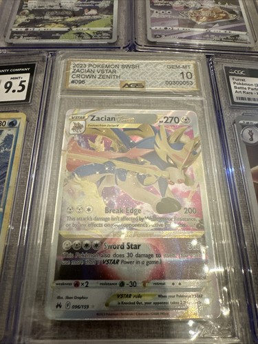 Pokémon Graded Lot of 5 Slab Cards CGC AGS Pristine 10 | eBay
