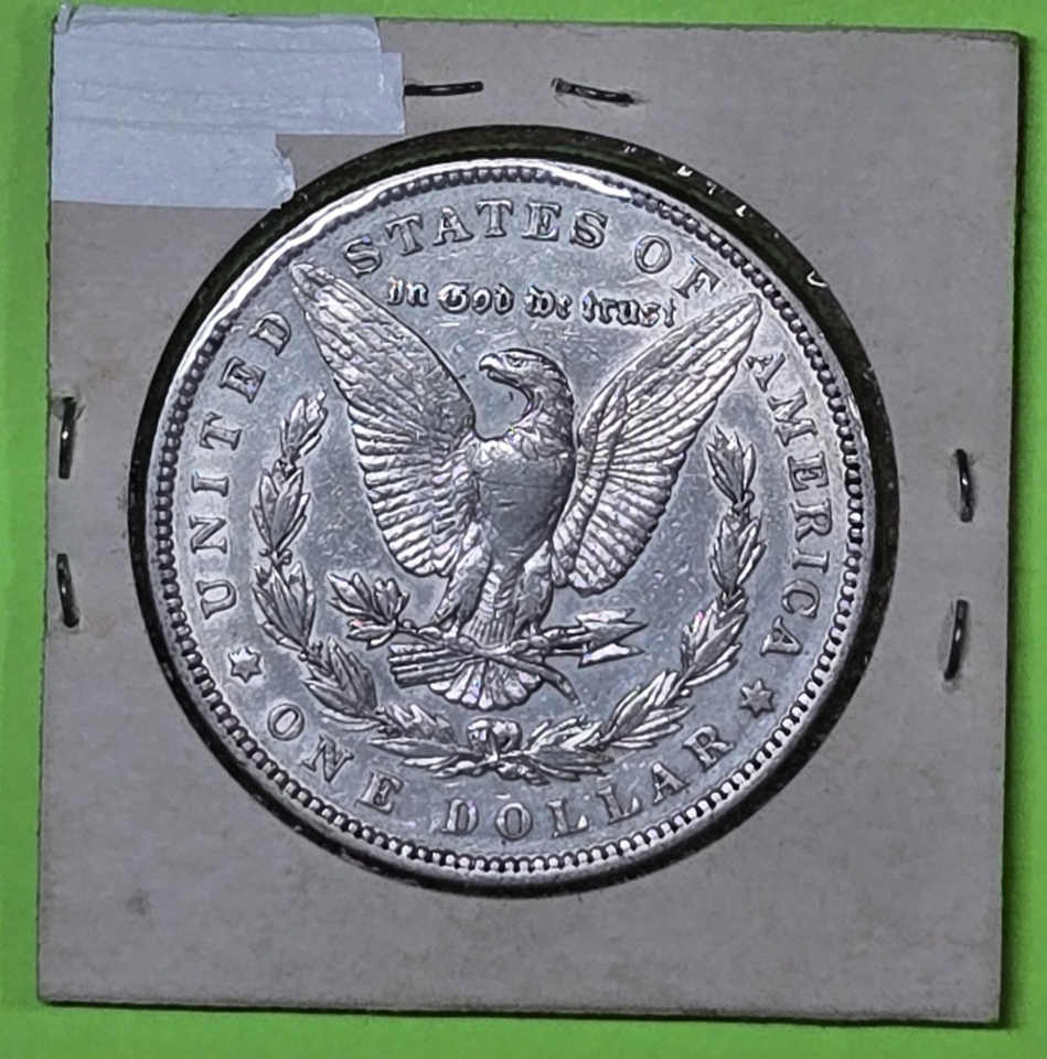1885 $1 Morgan .77344 Troy Oz. Pure Silver Dollar US Coin Philadelphia ...