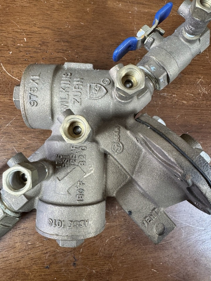 Zurn Wilkins 975XL 3/4” Reduced Pressure Backflow Preventer Valve ...