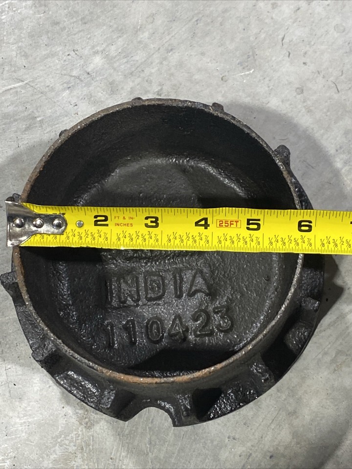 Trumbull Cast Iron Water Meter Cap Box Cover Lid Round Metal New | eBay