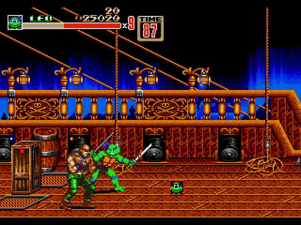 TMNT of Rage The Final Shell Shock for Sega Genesis - SOR 2 | eBay