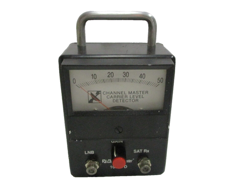 Channel Master Model 10031FD Satellite Signal Level Meter Vintage | eBay