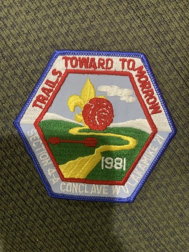 Mint 1981 OA Section 4-A Conclave Boy Scout Patch Lodge 21 Wulakamike | eBay