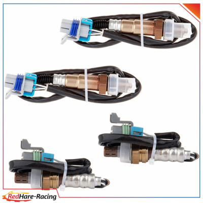 4pcs Front & Rear O2 02 Oxygen Sensor 02 O2 For GMC Sierra 2500/3500 6 ...
