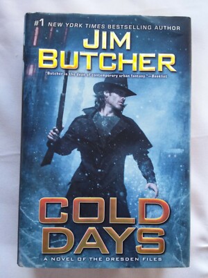 JIM BUTCHER Cold Days 1st/1st Dresden Files #14 HC/DJ fantasy | eBay