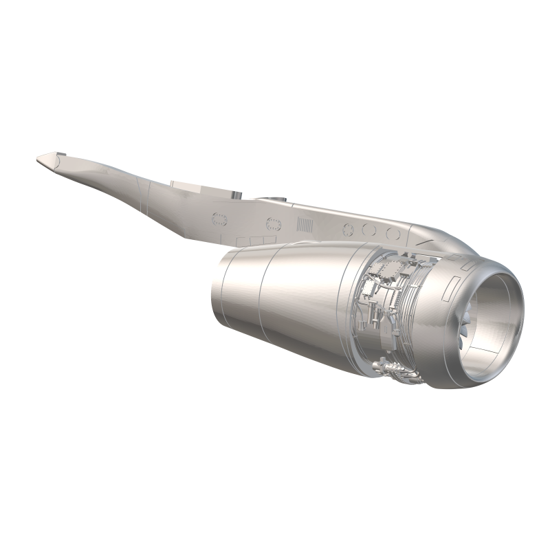 Laci 1/144 Rolls-Royce RB211-535 E4 Engines for Zvezda Tupolev Tu-204 ...