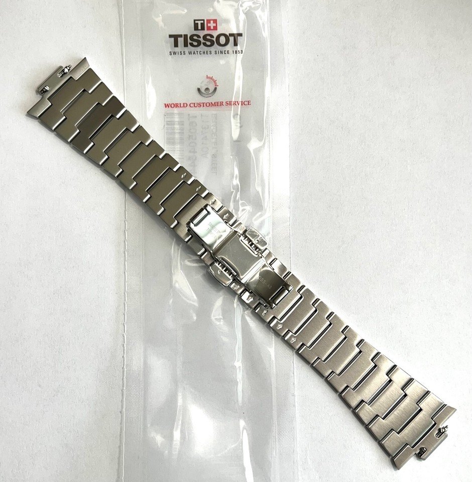 Original Tissot PRX For Case-Back # T137407A, T137410A Metal Watch Band ...
