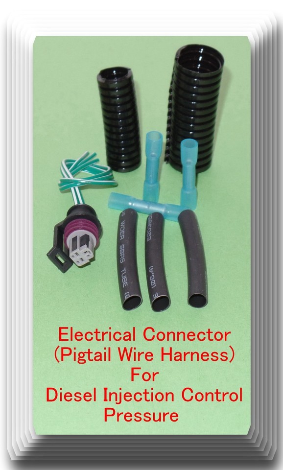 2 Wire Harness Connector of IPR & ICP Sensor For Ford V8 7.3L Serie E F ...