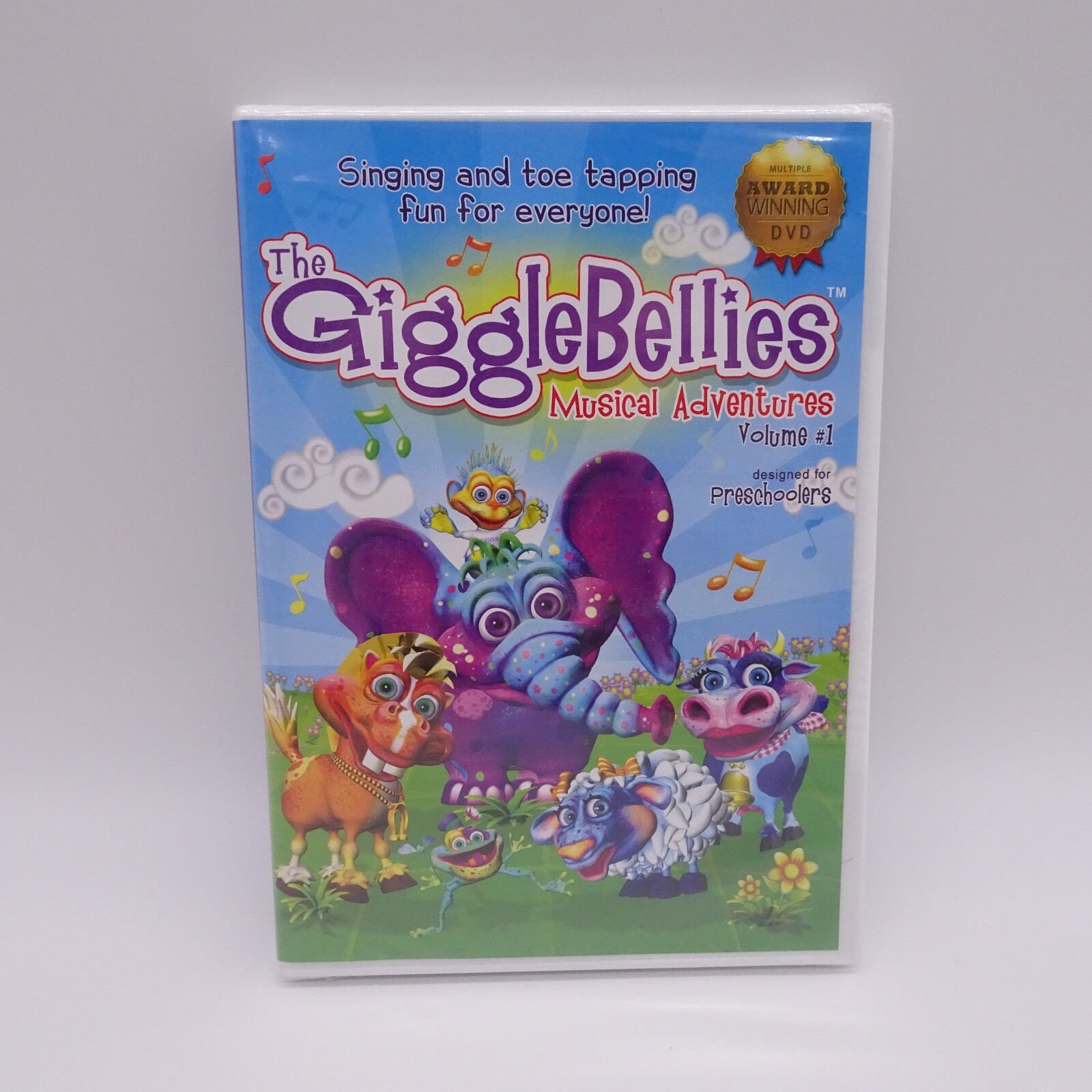 The GiggleBellies Musical Adventures Volume 1 DVD for sale online | eBay