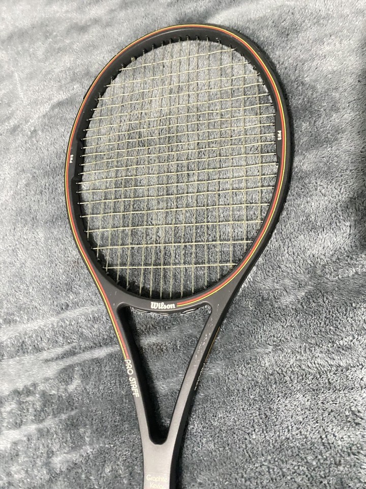 Wilson Pro Staff Tennis Racquet Made with Kevlar Graphite PWS | eBay
