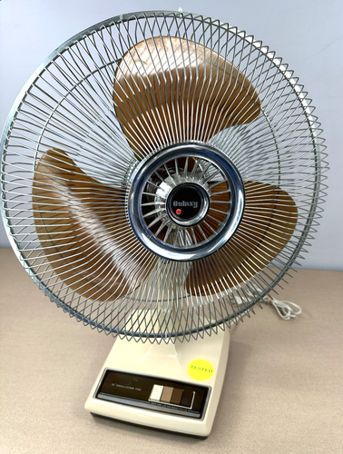 Vintage Galaxy 16 Inch Oscillating Fan 3 Speed Model 16-1 K1C Retro ...