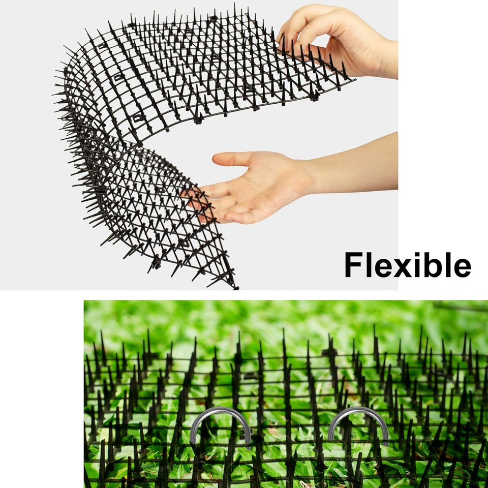 200Cm*28Cm Cat Scat Mats Cat Repellent Mats with Dig Stopper Spikes ...