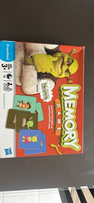 Shrek Memory Game by Hasbro, 3+ | eBay
