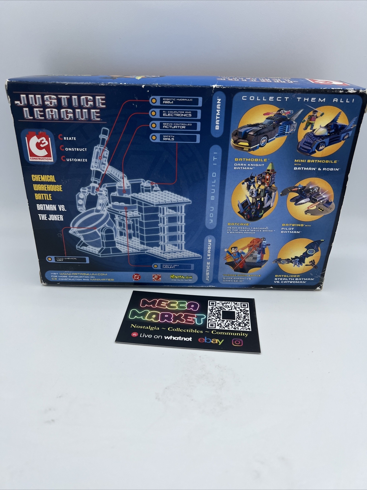 C3 Construction Justice League Chemical Warehouse Joker&Batman ...