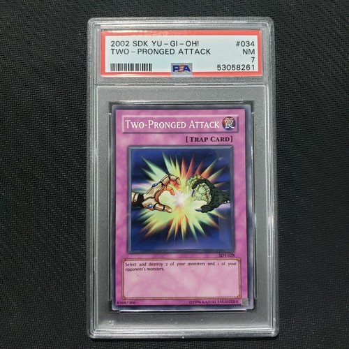 2002 YUGIOH: TWO-PRONGED ATTACK SDY-028 - [Common] - NM - PSA 7 | eBay