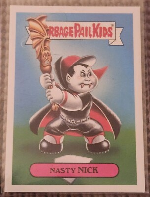 SINGLE CARD: 2015 GARBAGE PAIL KIDS SERIES 1 NASTY NICK ALL-STAR ...