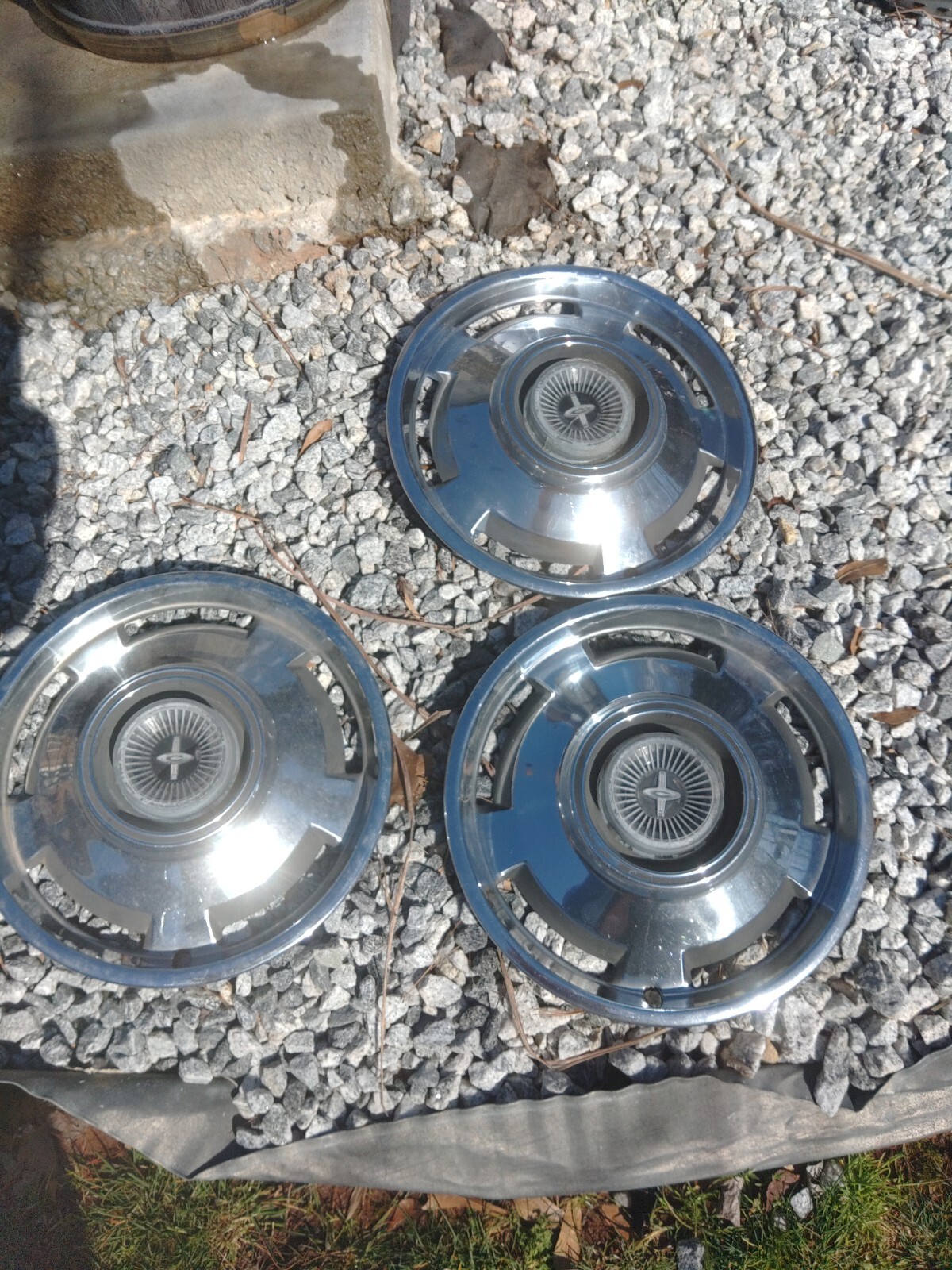 THREE CHEVY CORVAIR MONZA 13" WHEEL COVERS, HUBCAPS CHEVROLET | eBay