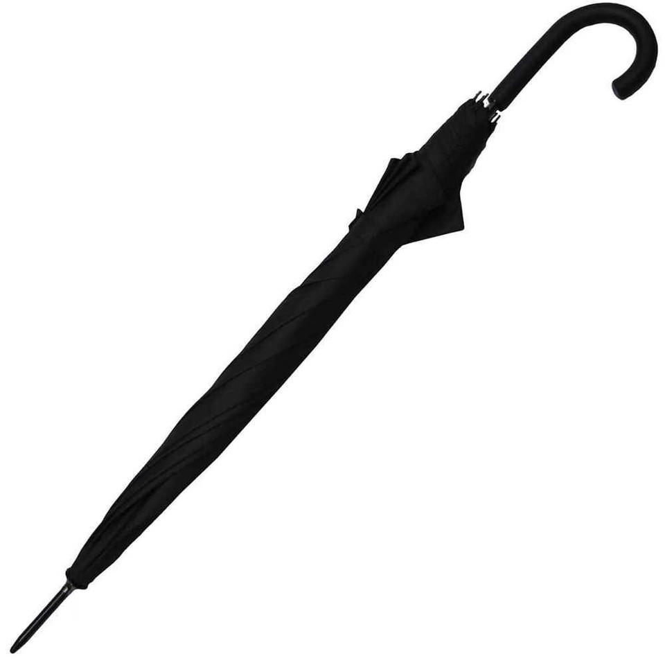NEW DOPPLER Umbrella DERBY HIT Push button to open Black Unisex ...