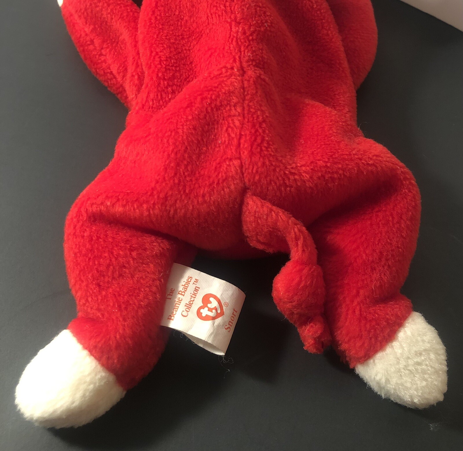 1995 Vintage Ty Snort The Bull Beanie Baby Rare Retired with 13 tag errors! | eBay