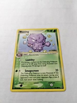 Pokémon TCG Weezing EX Deoxys 51/107 Regular Uncommon - Uncirculated | eBay