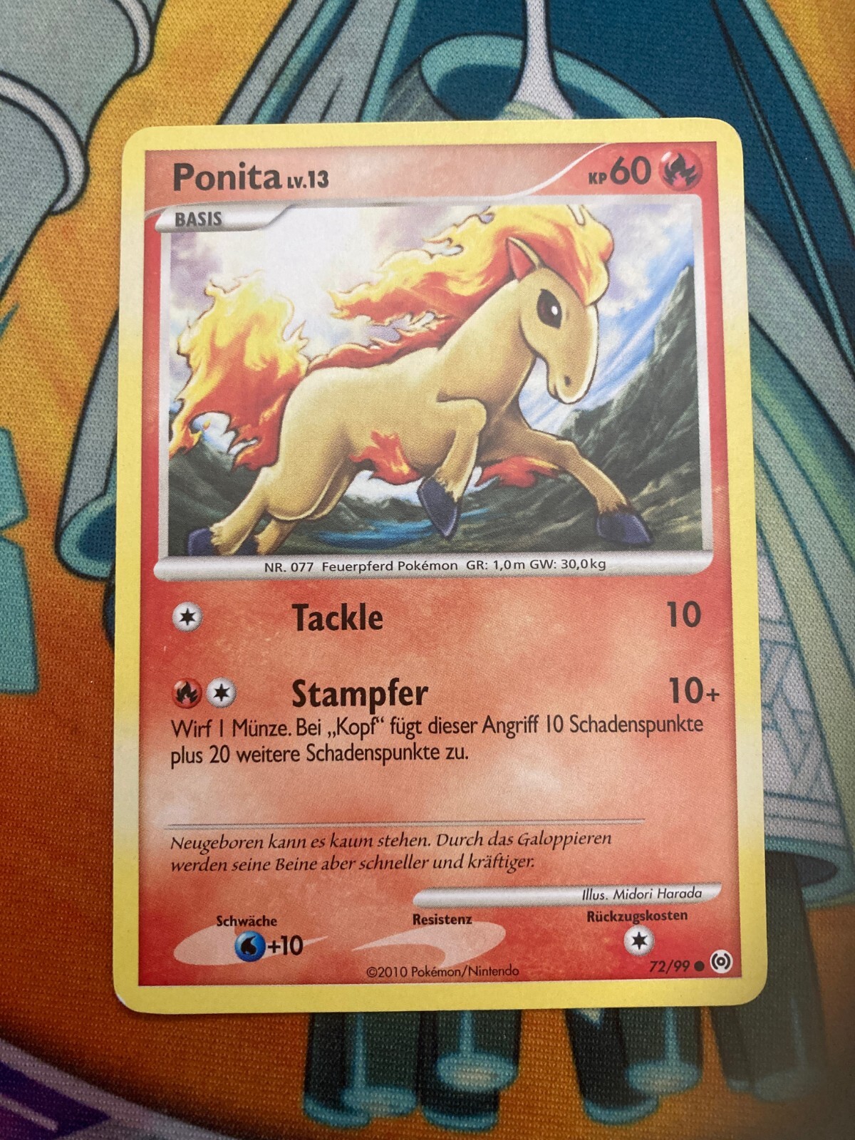 Ponita 72/99 Pokemon Card Trading Card Game Platinum Arceus LP | eBay
