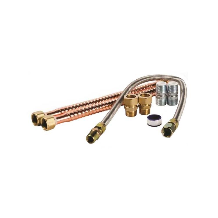 Camco 10183 Water Heater Connector Kit, For Use With Gas Water Heater ...