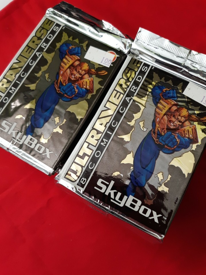 ultraverse premiere edition comic cards skybox 1993 26 packs sticker on ...
