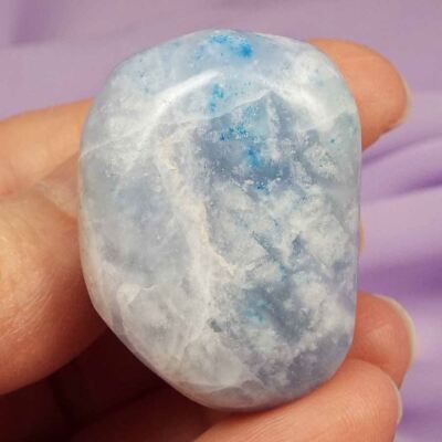 Very rare large Blue Hackmanite tumble stone, Sodalite 27g SN54418 | eBay