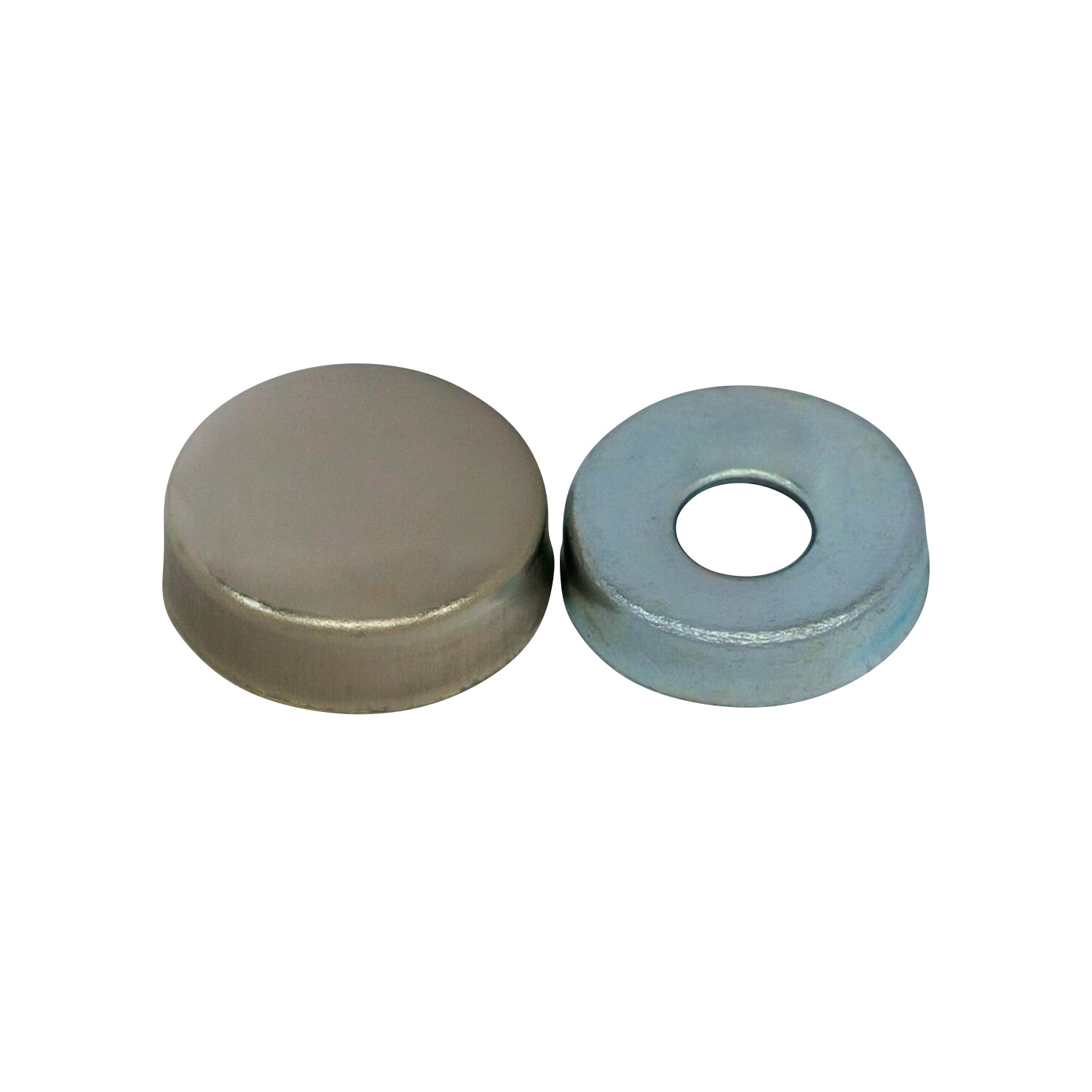 Metal Screw Cover Cap For #6 and #8 Size Nickel Finish 15/32" (12 mm ...