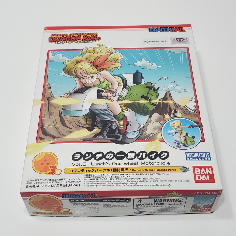 Bandai Dragon Ball Lunch Figure Mecha Collection Model Kit One Wheel ...