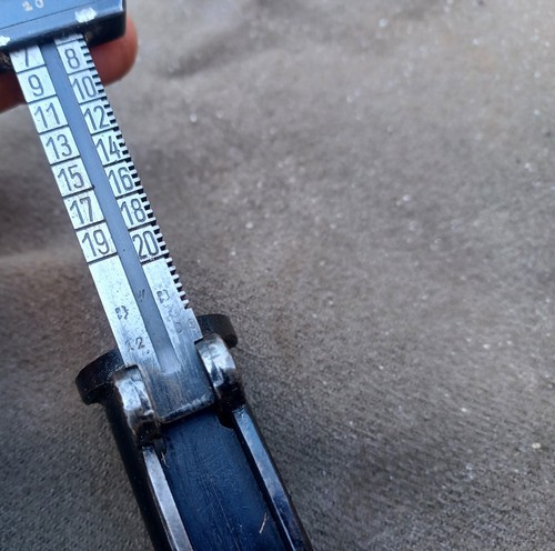 WWII German Mauser K98k Rifle Complete Rear Sight E/6 Early Make | eBay