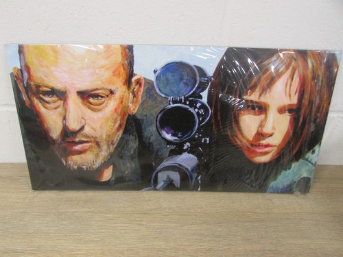 Time Art Gallery Leon 50cm x 25cm Wall Art Jean Reno Natalie Portman | eBay