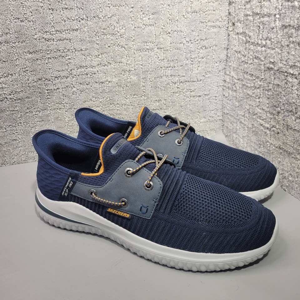 Skechers Slip-Ins Delson 3.0 Roth Mens Size US 10 Navy Comfort Sneaker ...