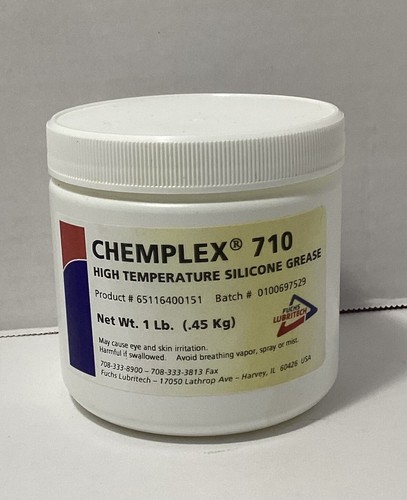 Chemplex 710 High Temperature Silicone Grease 1 lb (651164001151) FREE ...