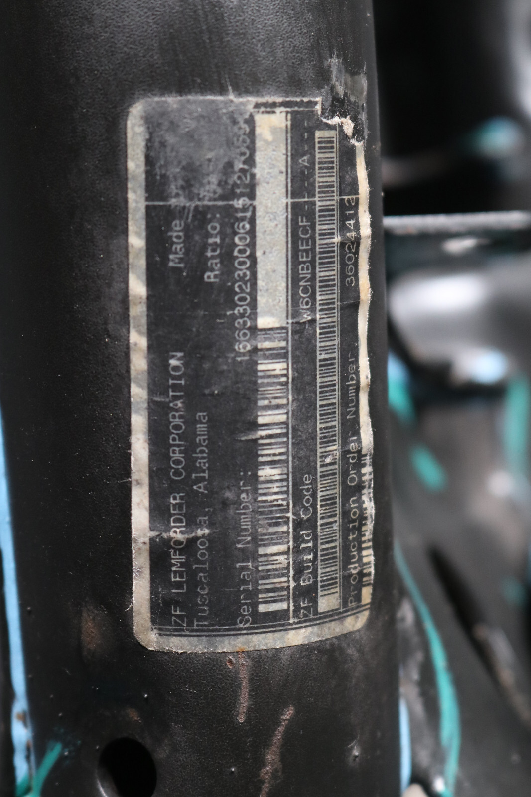 Mercedes W166 ML 500 Front Axle Carrier Engine Mount Axle A1663302300 ...