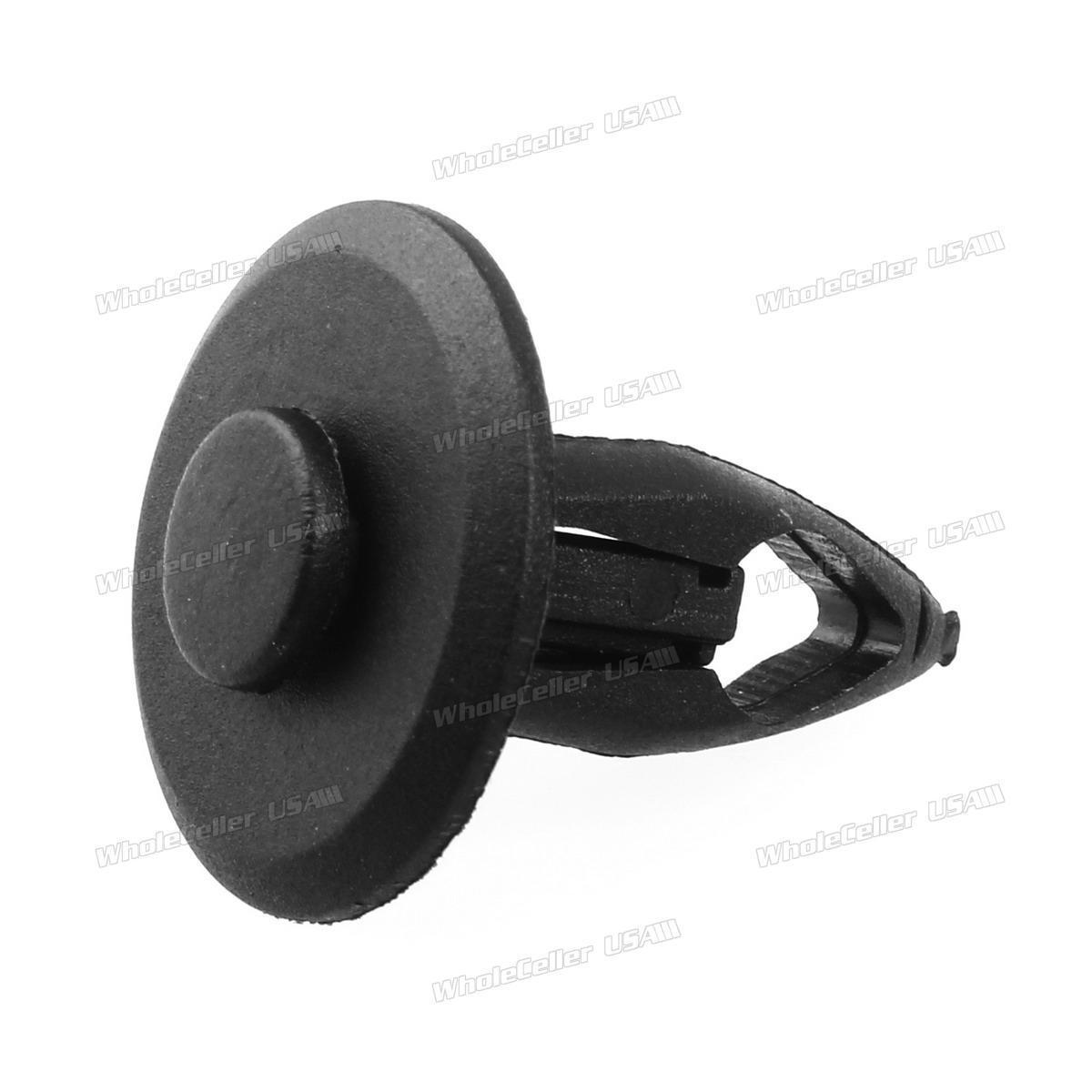 50 Pack Fender Bumper Plastic Panel Fastener Push Tab Rivet Retainer ...
