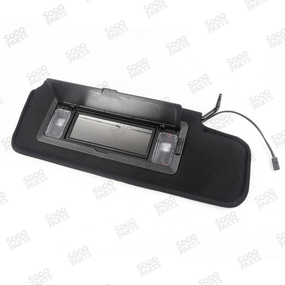 Pair Sun Visors Sunvisors w Mirror & LED Lights For 1984-1996 Chevy C4 ...