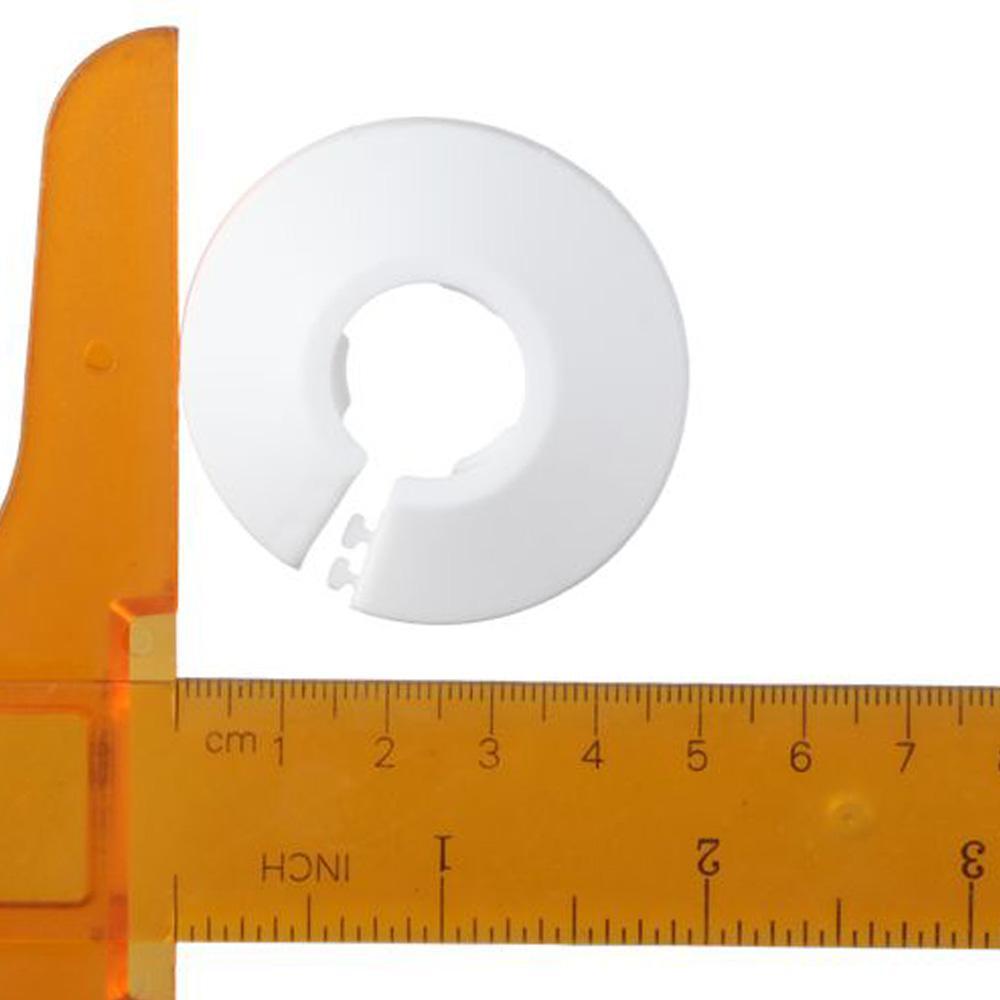 4pcs PP Plastic Pipeline Decoration Cover White Drainage Pipe Cover ...