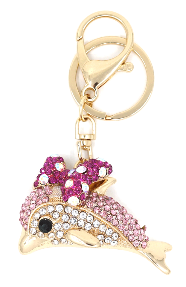 TB Dolphines Ocean Sea Animals Sparkling Rhinestone Women Girls Home ...