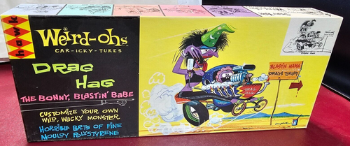 Vintage 1963 Hawk Weird ohs Drag Hag Model Kit Original Rare Hotrod Toy ...