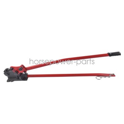 NEW Red Rebar Bender & Cutter Cut Features bending dies for 90° and 180 ...