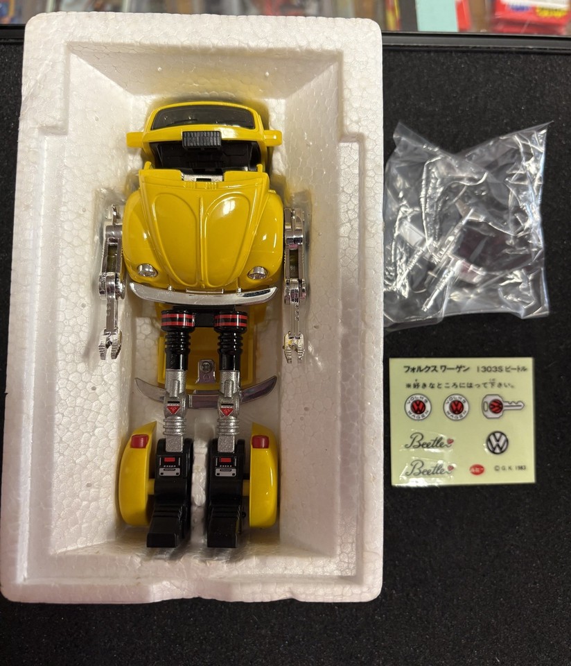 1984 #7252 Enemy Robot Roadster Super GoBots Bug Bite Tonka Toys Boxed ...