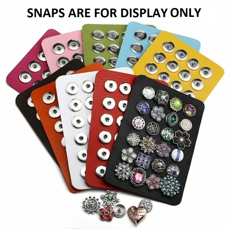 24 Snap Button Base Bead Display Holder Organizer Storage 18/20mm ...