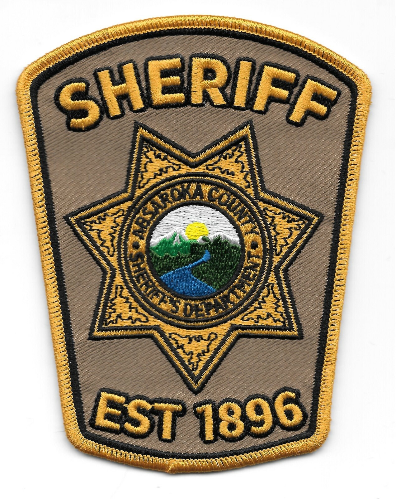 Longmire Absaroka County Sheriff's Department Patch Prop Replica | eBay