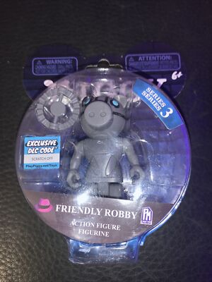 Piggy Friendly Robby Action Figure 3.5" Series 3 Roblox with DLC ...