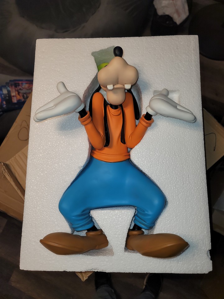 Extremely Rare! Walt Disney Goofy Definitive Big Vintage Figurine ...